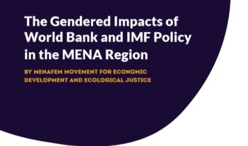 MENA Fem Movement for Economic, Development, and Ecological Justice ...